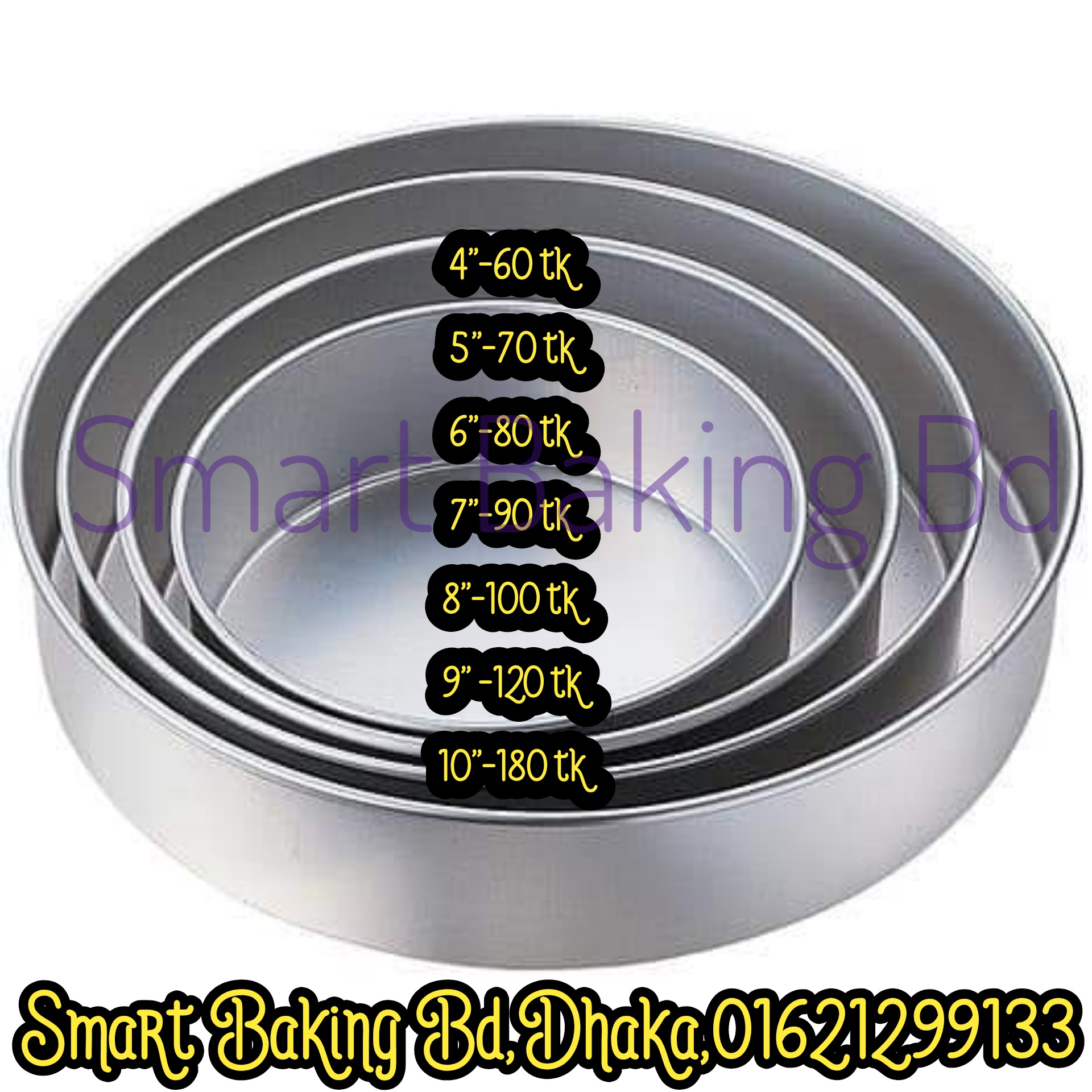 Smartbakingbd-Round Cake Mould